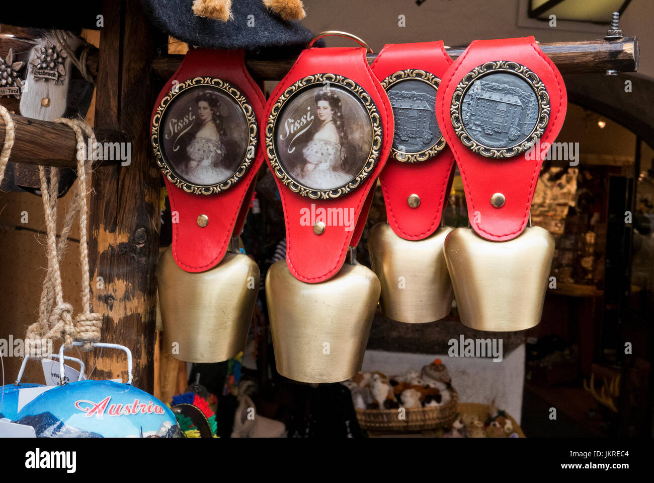 Leather stapping cow bells hi-res stock photography and images - Alamy