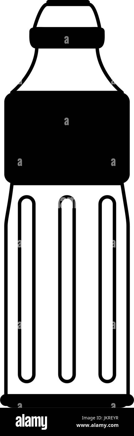 Big water bottle icon vector illustration paint graphic Stock Vector ...