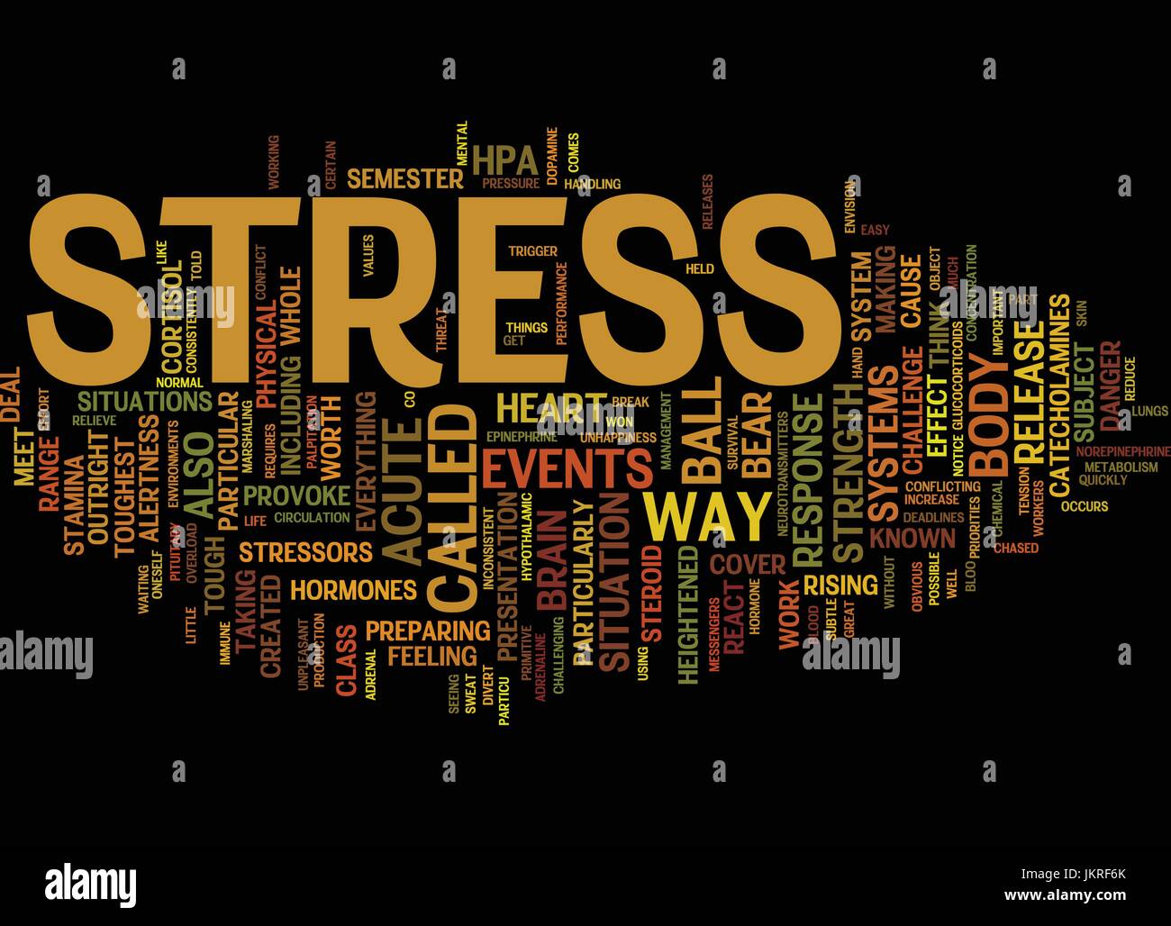Stress Response Stock Vector Images - Alamy