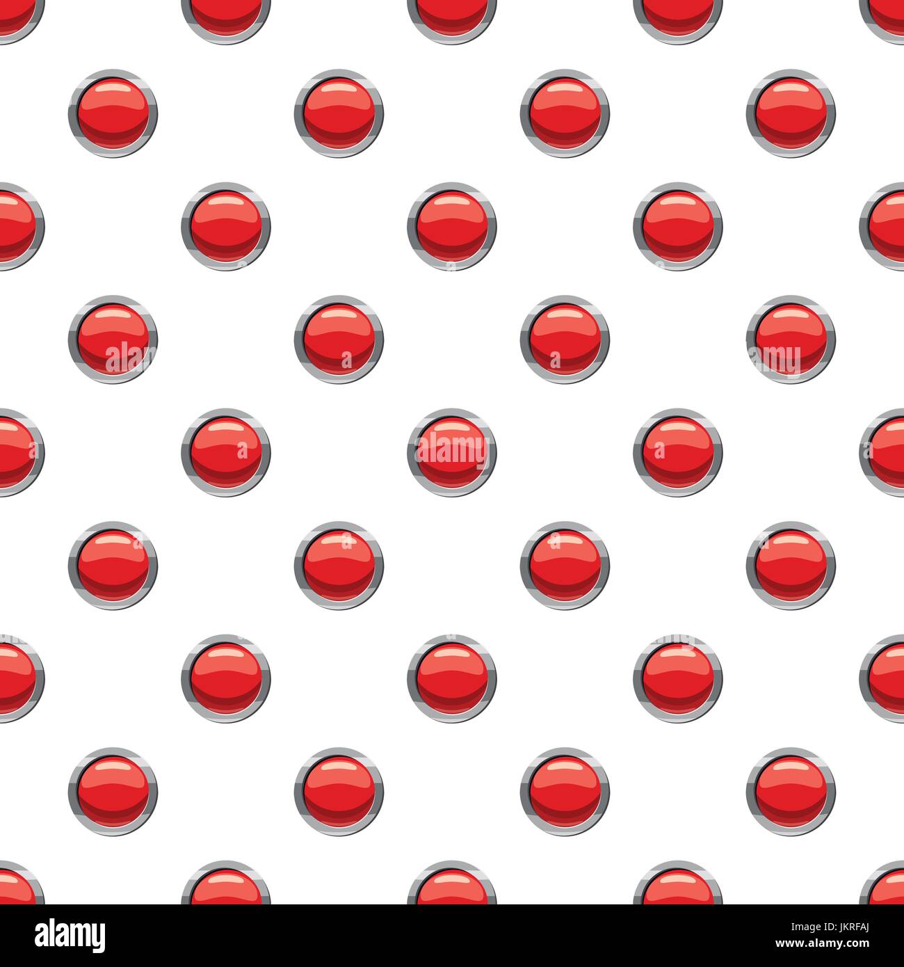 Red button pattern Stock Vector Image & Art - Alamy