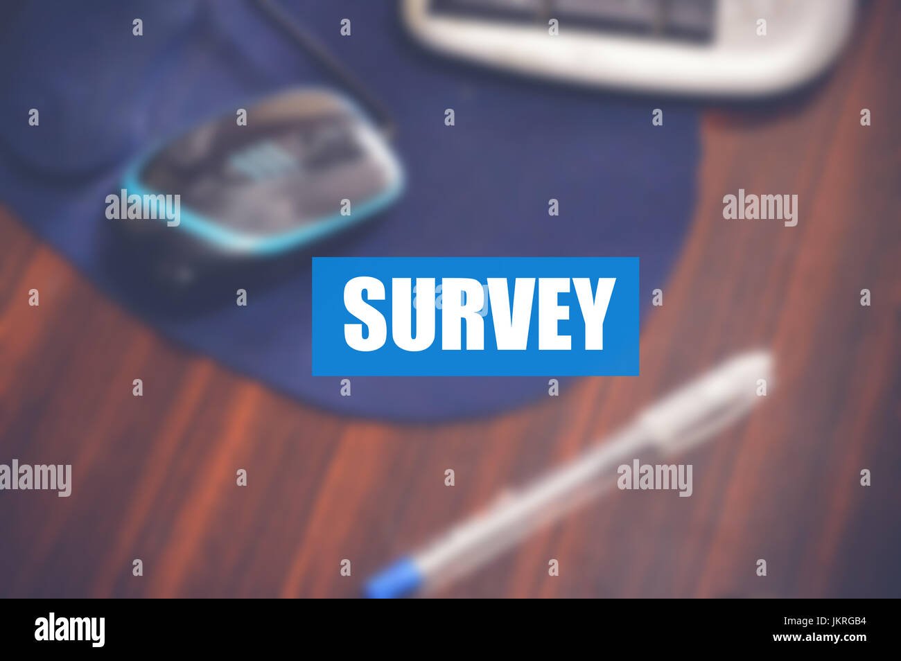 survey text background, feedback and customers testimonials Stock Photo ...