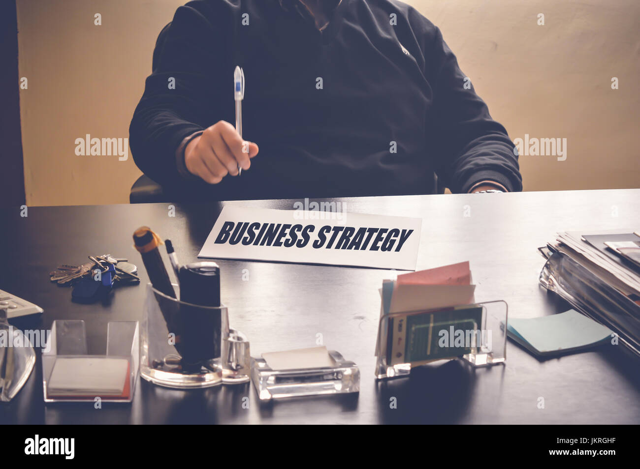 business strategy concept background Stock Photo - Alamy