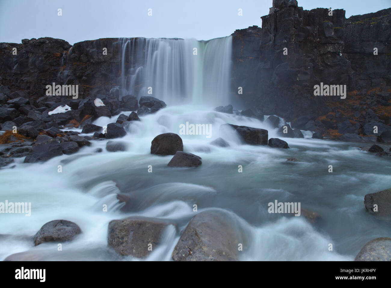 Oxararfoss waterfall in iceland hi-res stock photography and images - Alamy
