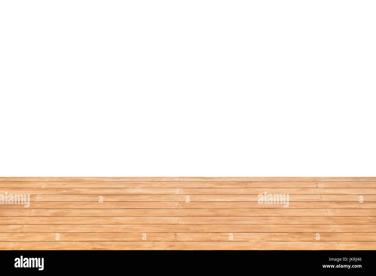 wooden counter on white background Stock Photo - Alamy