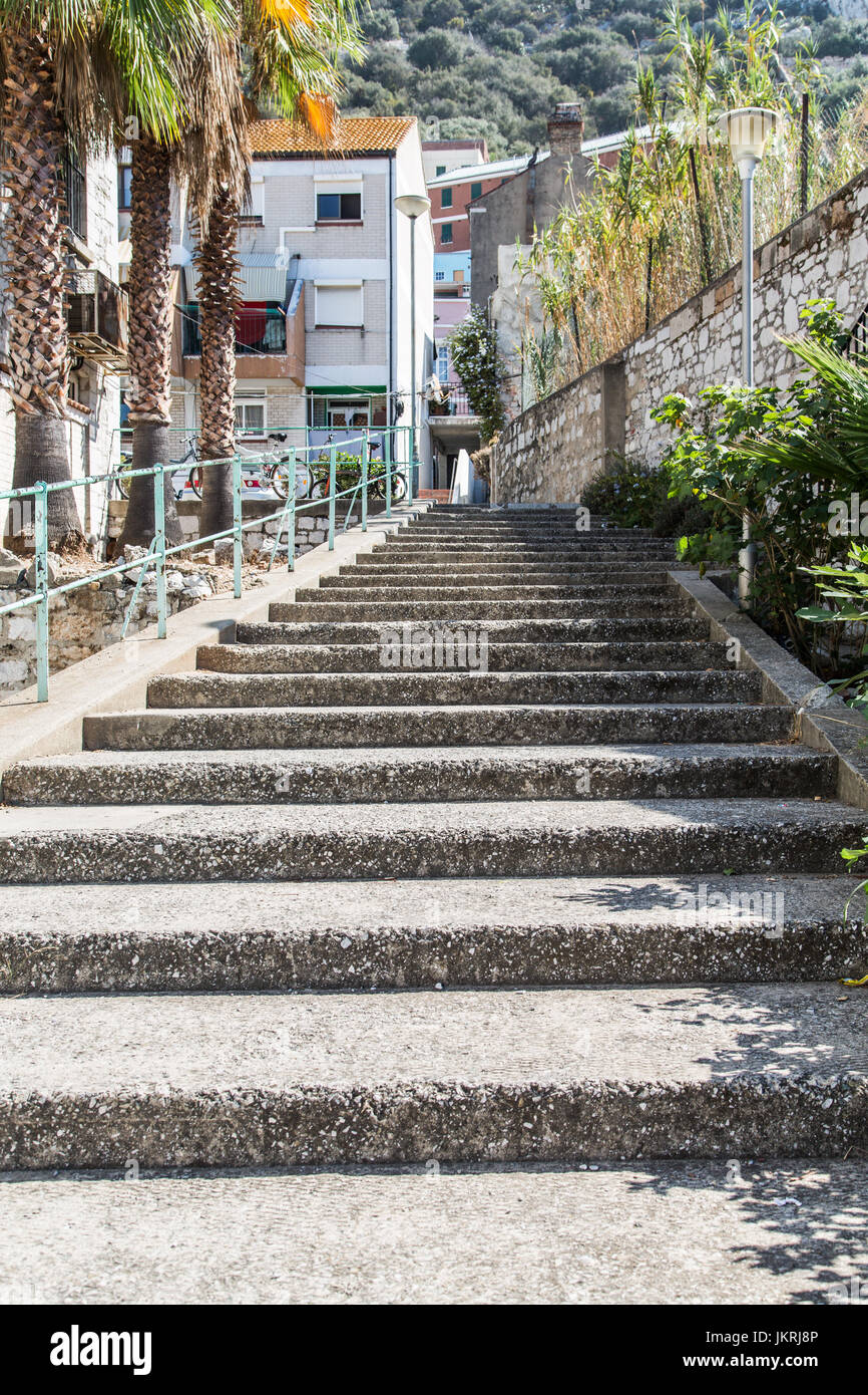 Old concrete steps hi-res stock photography and images - Alamy