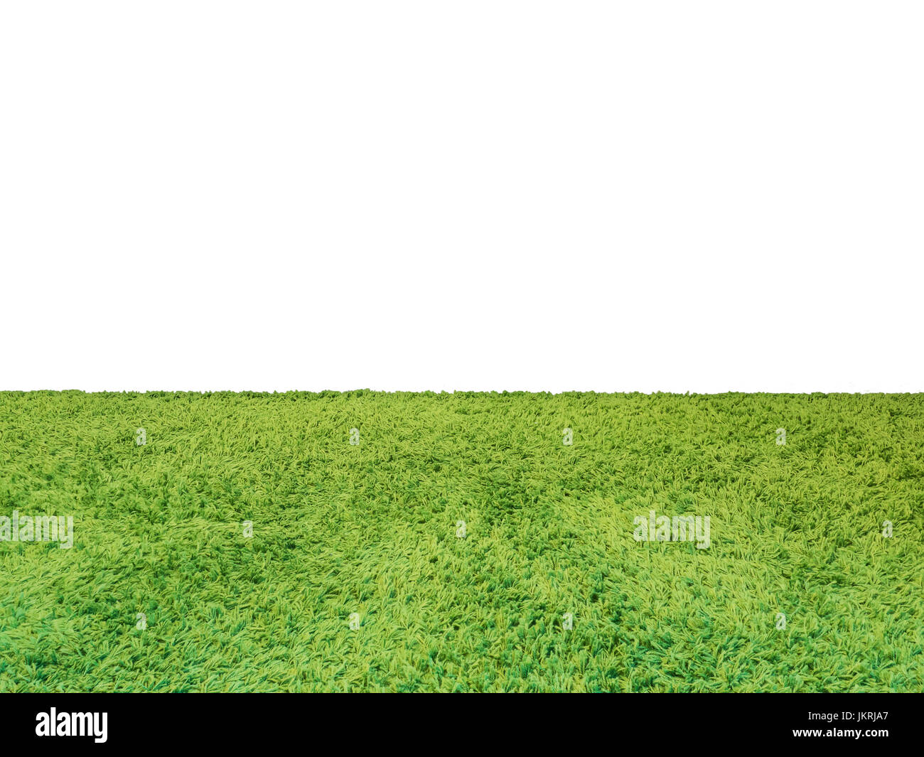 green grass or turf on white background Stock Photo - Alamy