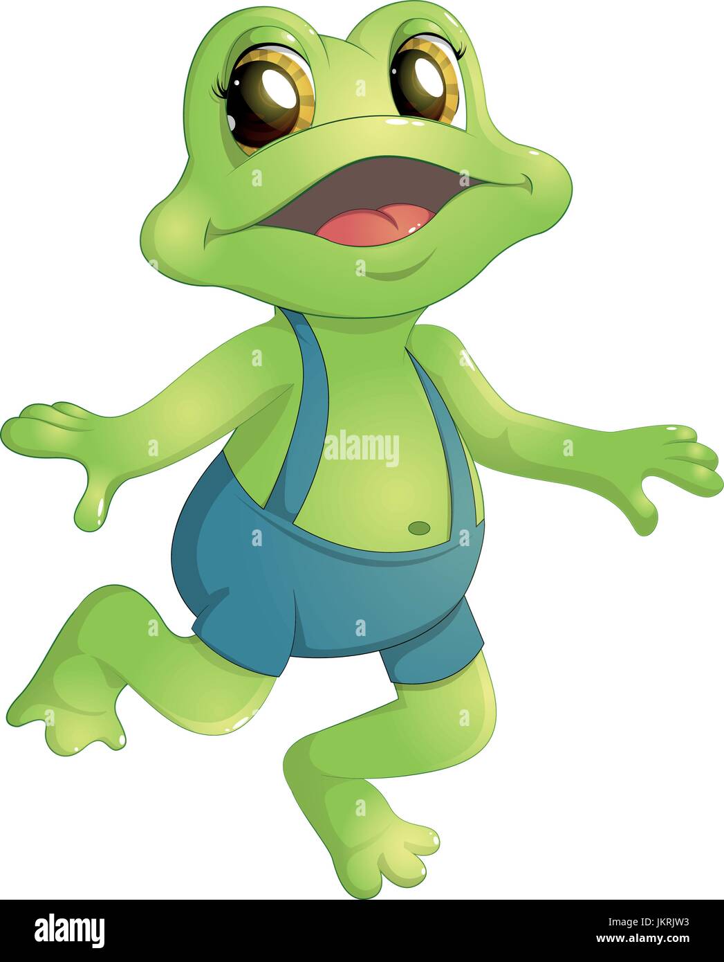 Cartoonfrog hi-res stock photography and images - Alamy