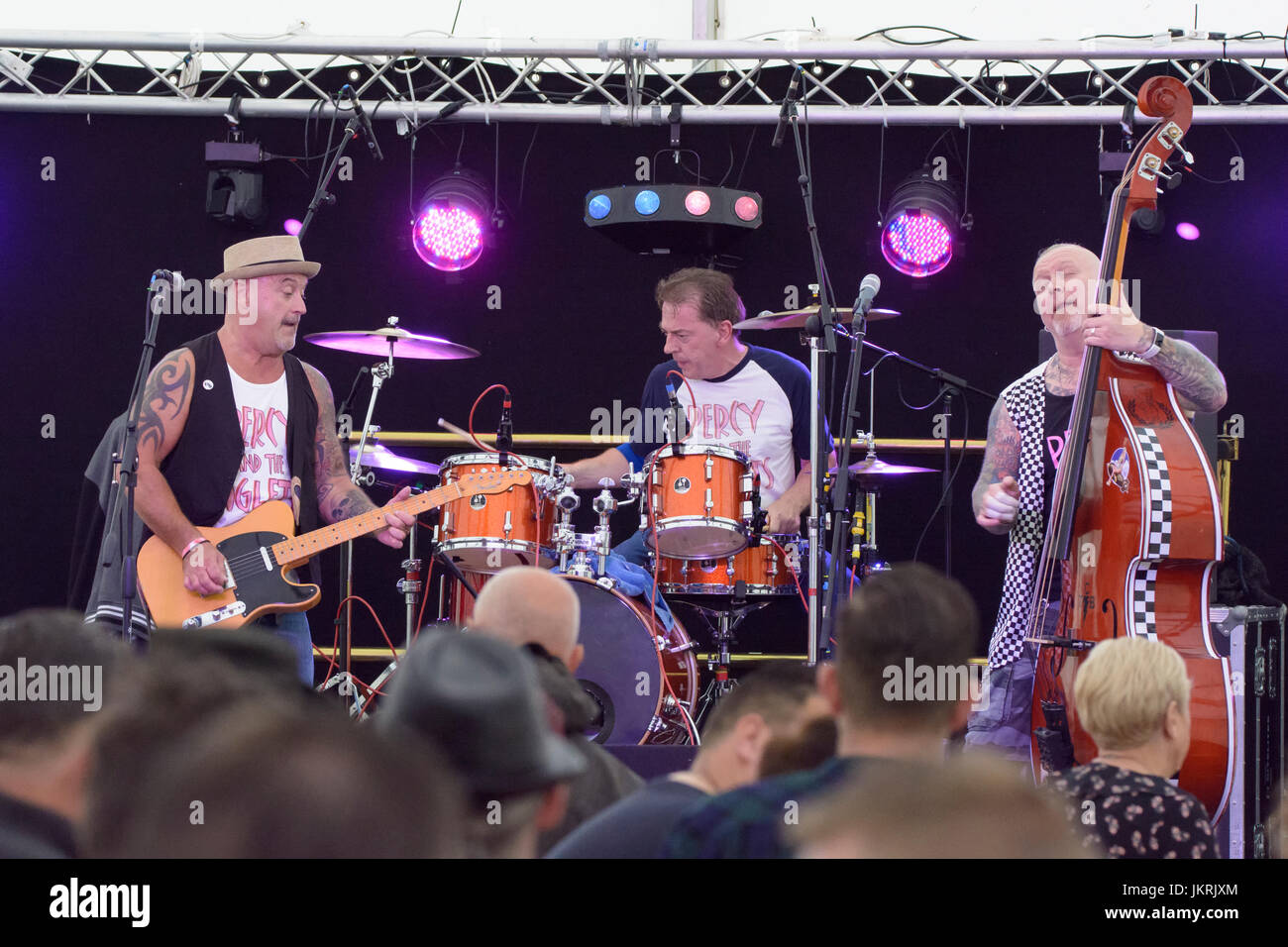 Percy and the Piglets at Woodhorn lane festival Stock Photo - Alamy