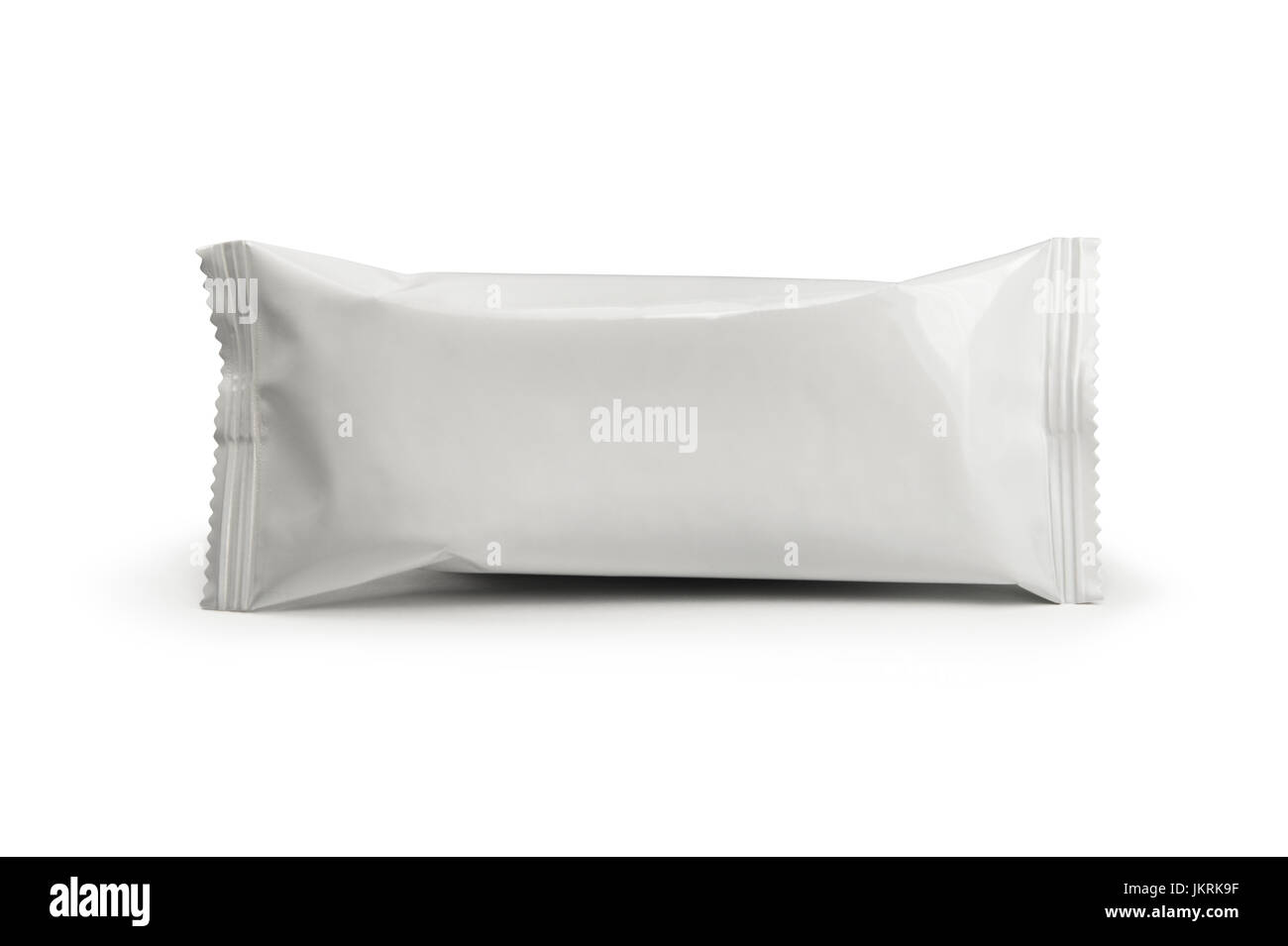 pattern white packaging for snack Stock Photo - Alamy