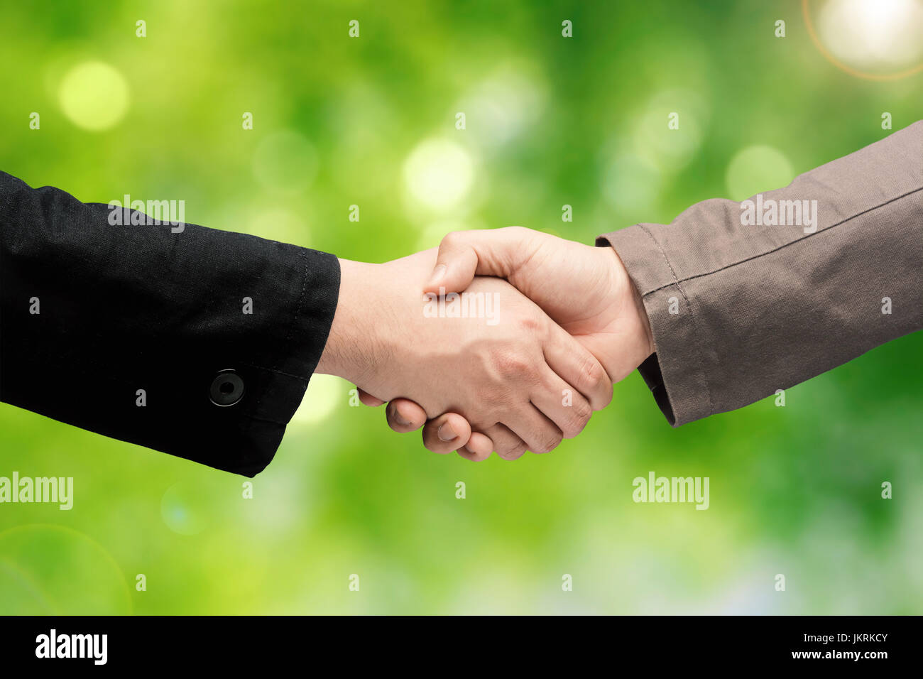 Leadership hand shake hi-res stock photography and images - Alamy