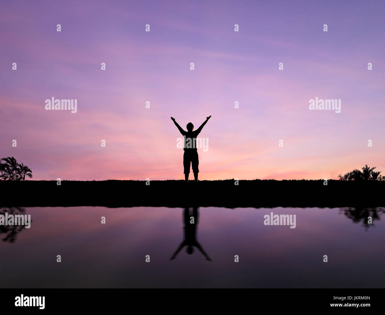 Open arms pose hi-res stock photography and images - Alamy