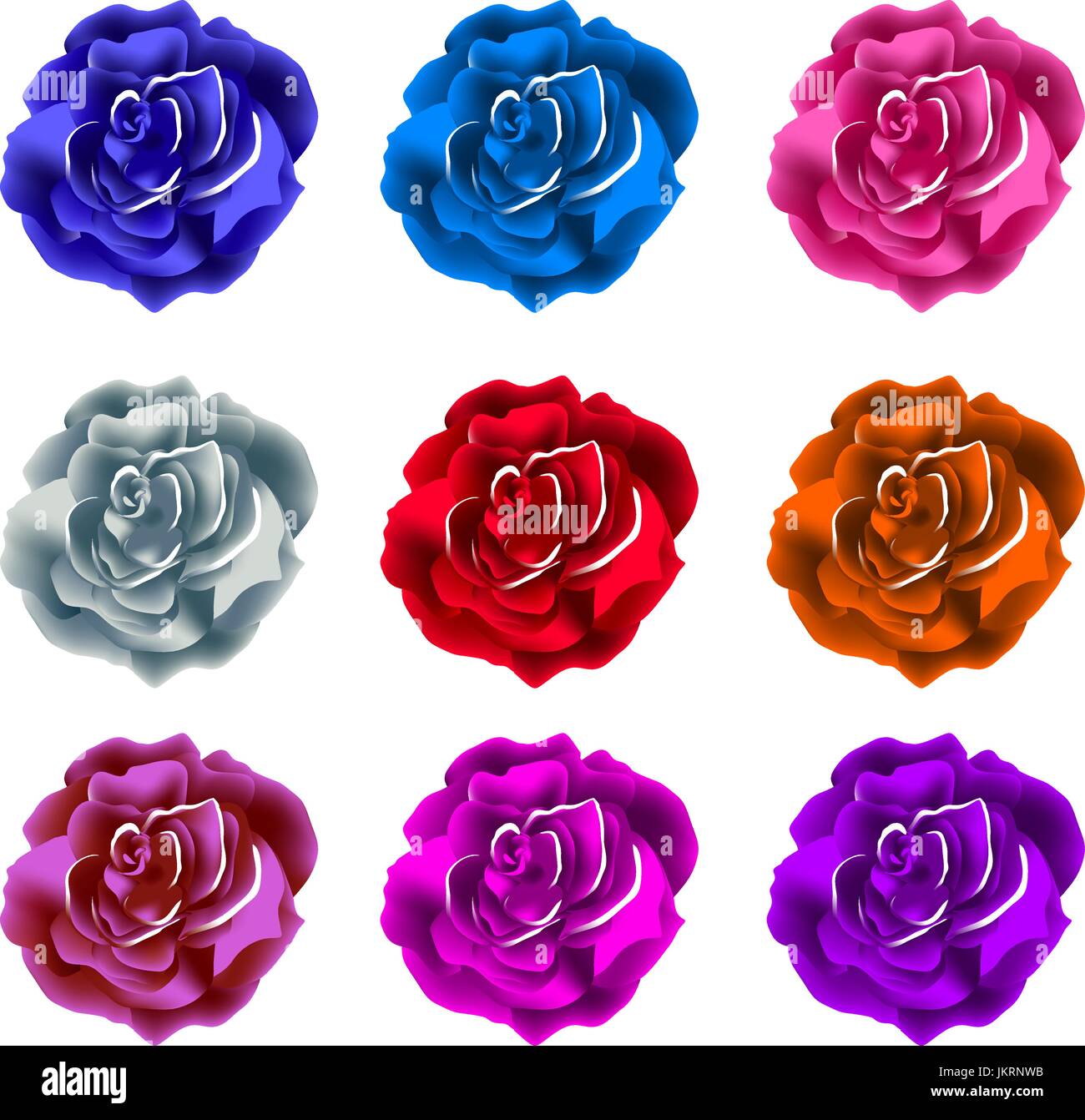 Big rose. Abstract background red vector art Stock Vector Image & Art ...