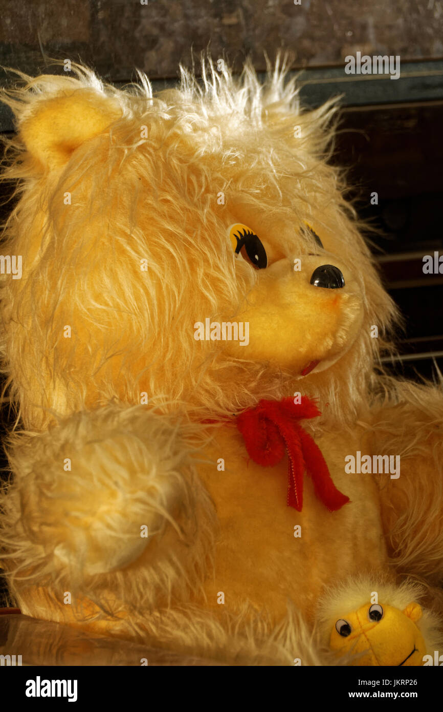 Old worn teddy bear on hi-res stock photography and images - Alamy