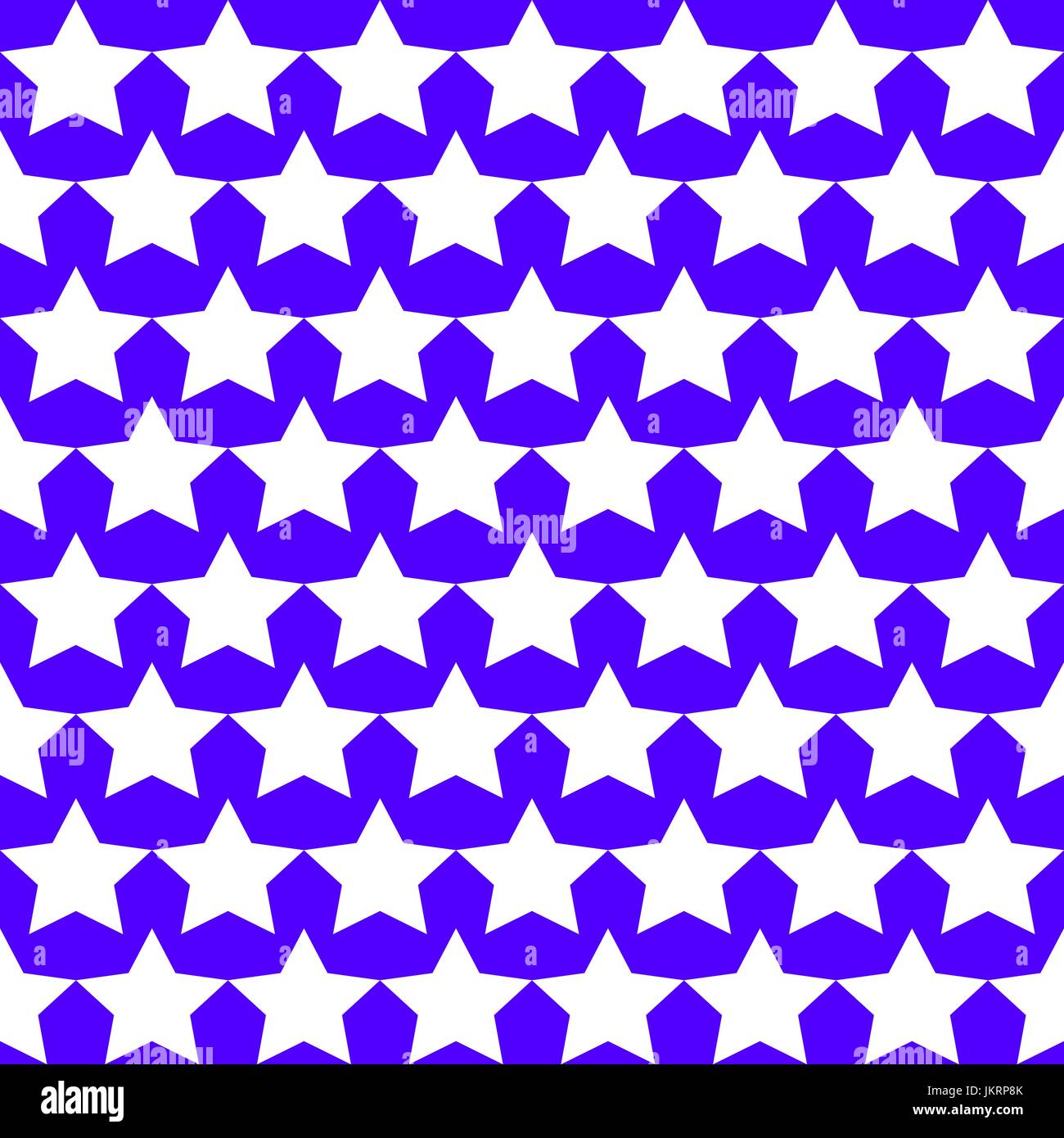 Seamless Star Monochrome Background Pattern Vector Art Stock Vector