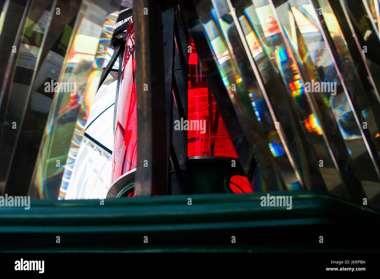 Souter lighthouse lamp prism, Whitburn, Sunderland Stock Photo - Alamy