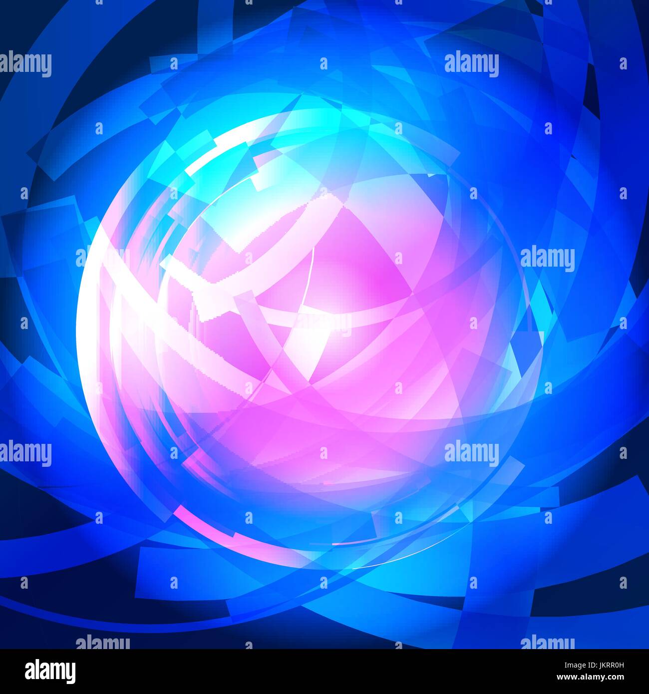 Abstract technology circles vector background round art Stock Vector ...