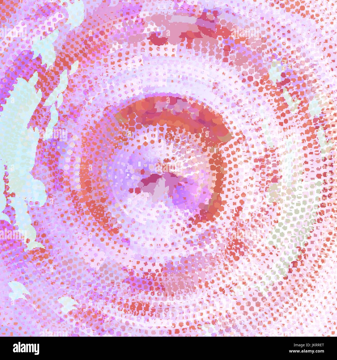 Abstract technology circles vector background round Stock Vector Image ...
