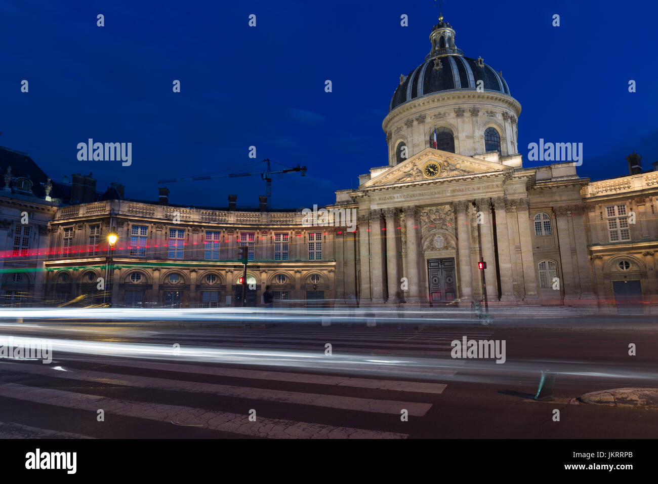 Institut de france road hi-res stock photography and images - Alamy