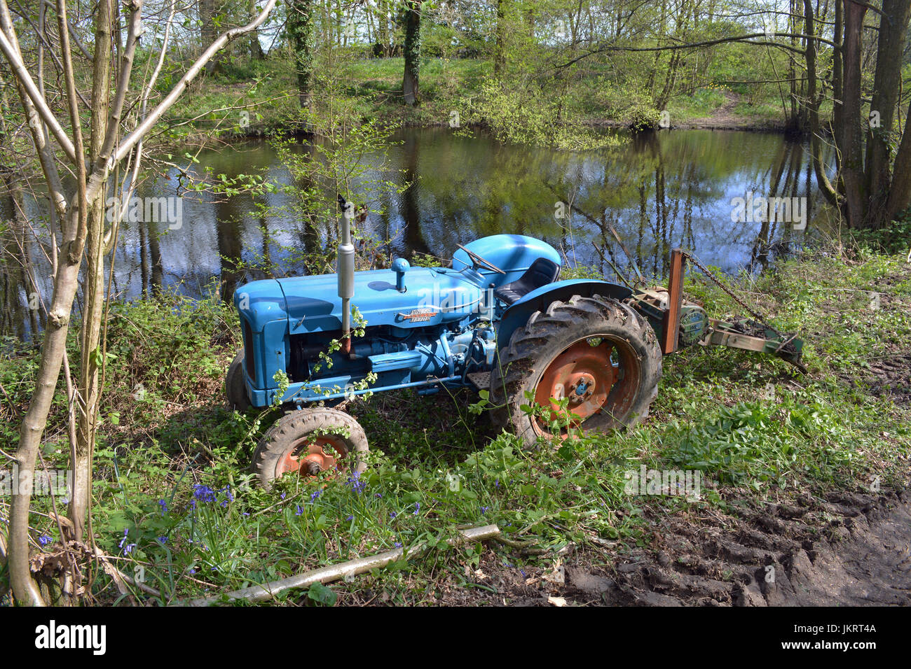 1960 Fordson Power Major Tractor Stock Photo - Alamy