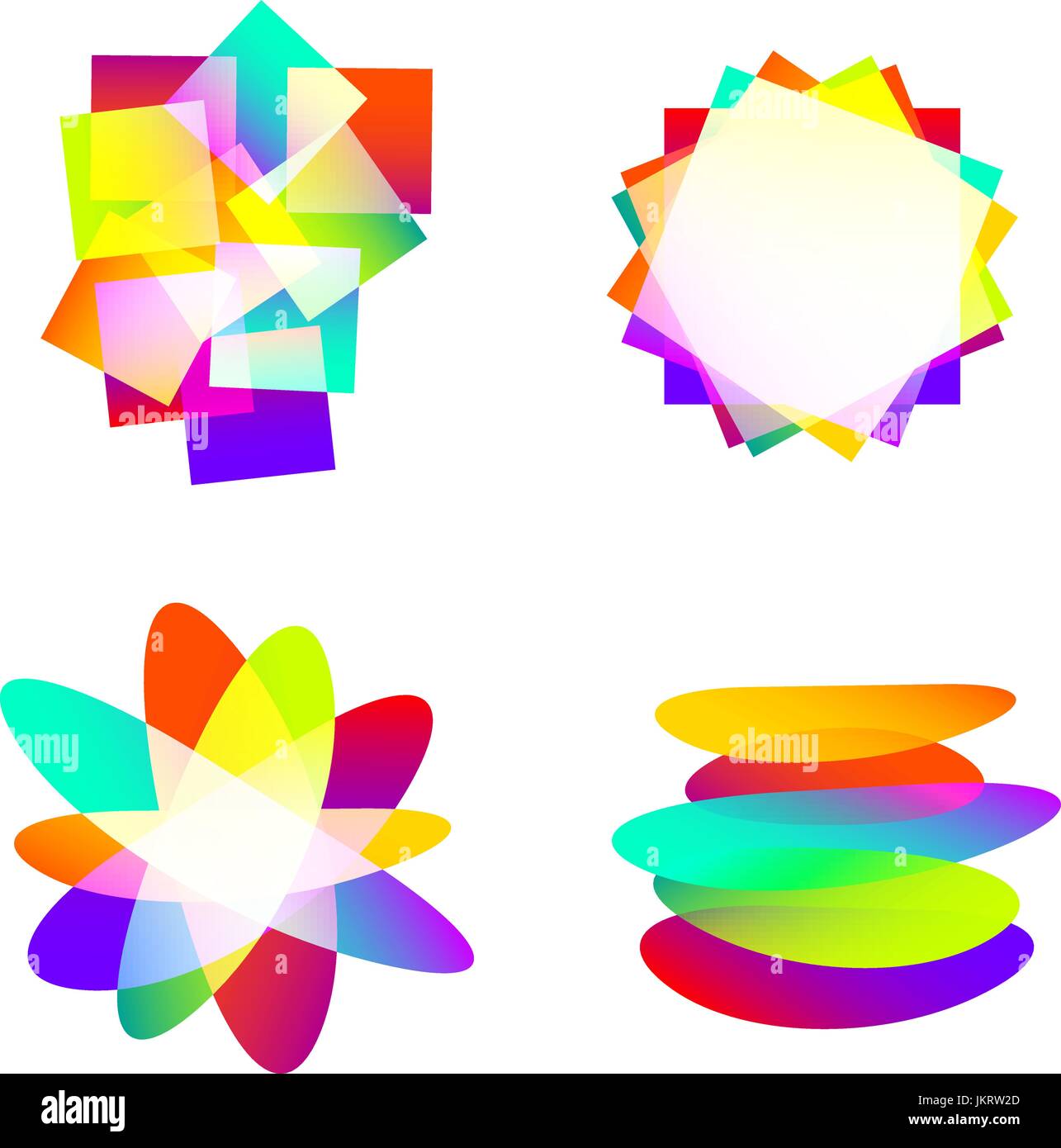abstract color element idea symbol vector art Stock Vector Image & Art ...