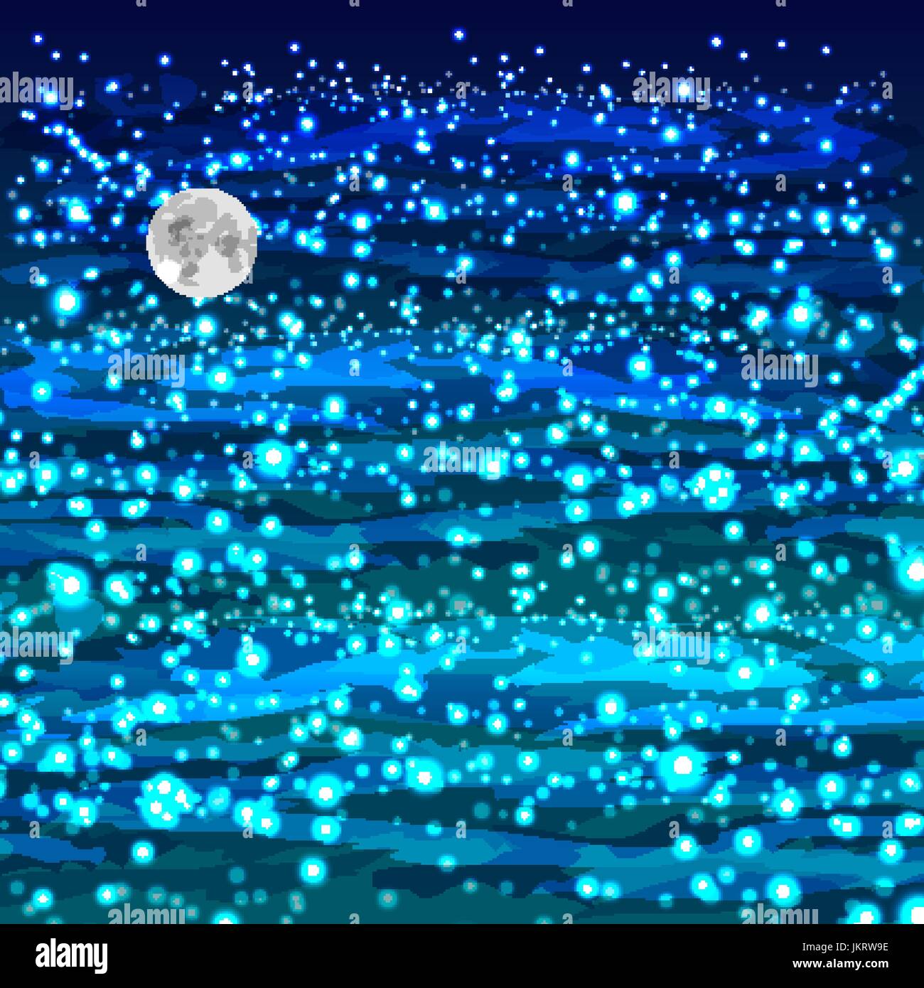 space star background cosmos abstract moon vector Stock Vector Image ...