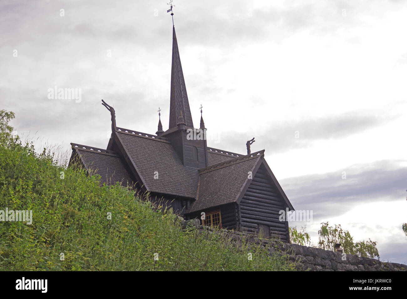 Medieval stave church hi-res stock photography and images - Alamy