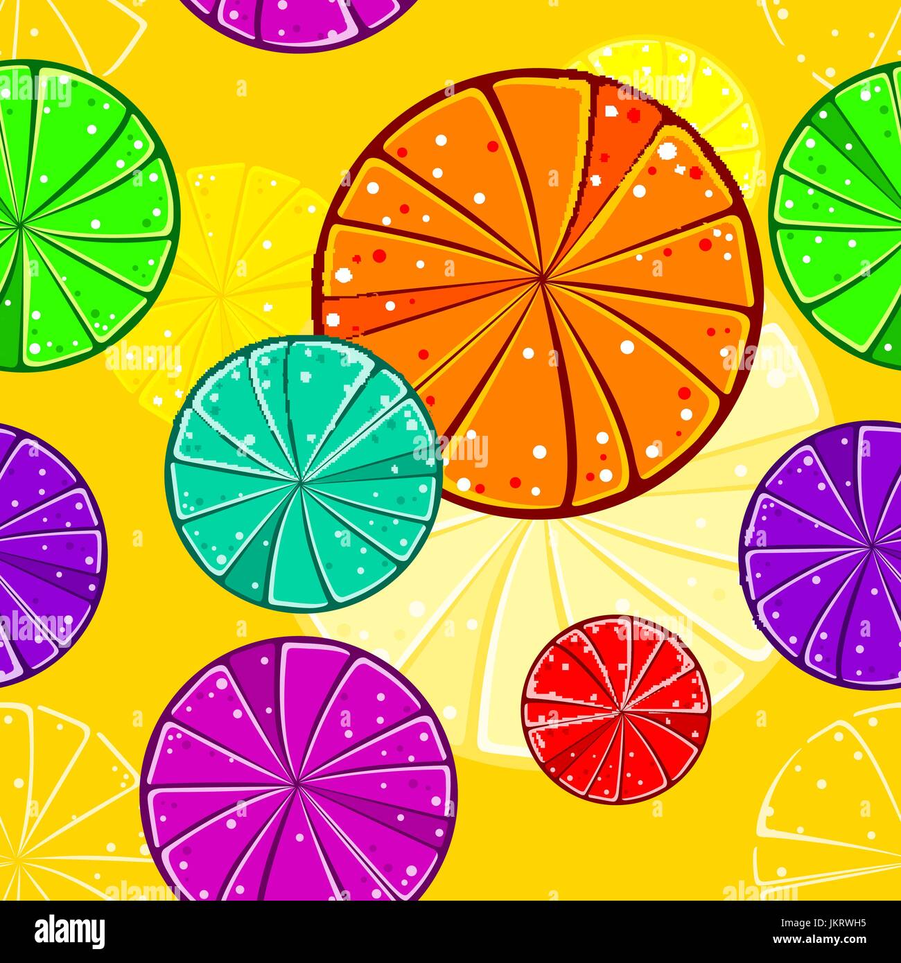 pattern background vector fun happy orange art Stock Vector Image & Art ...