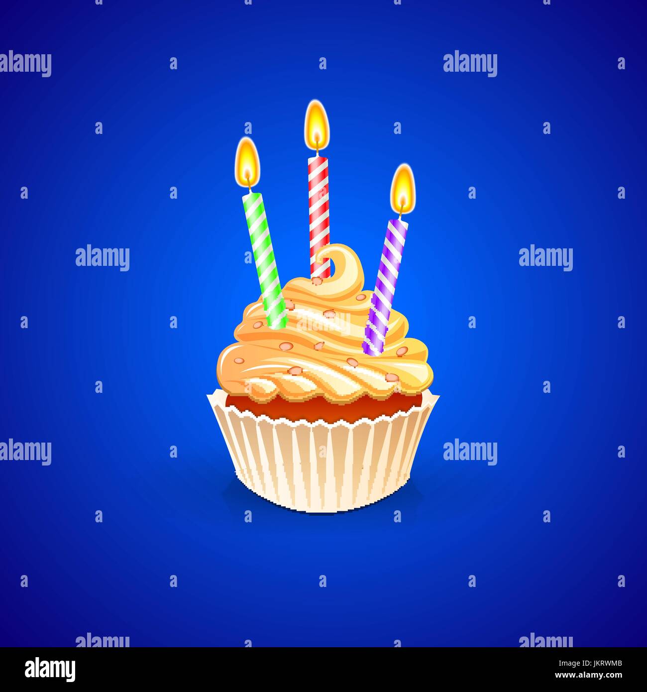 Birthday cake sprinkles on Stock Vector Images - Alamy