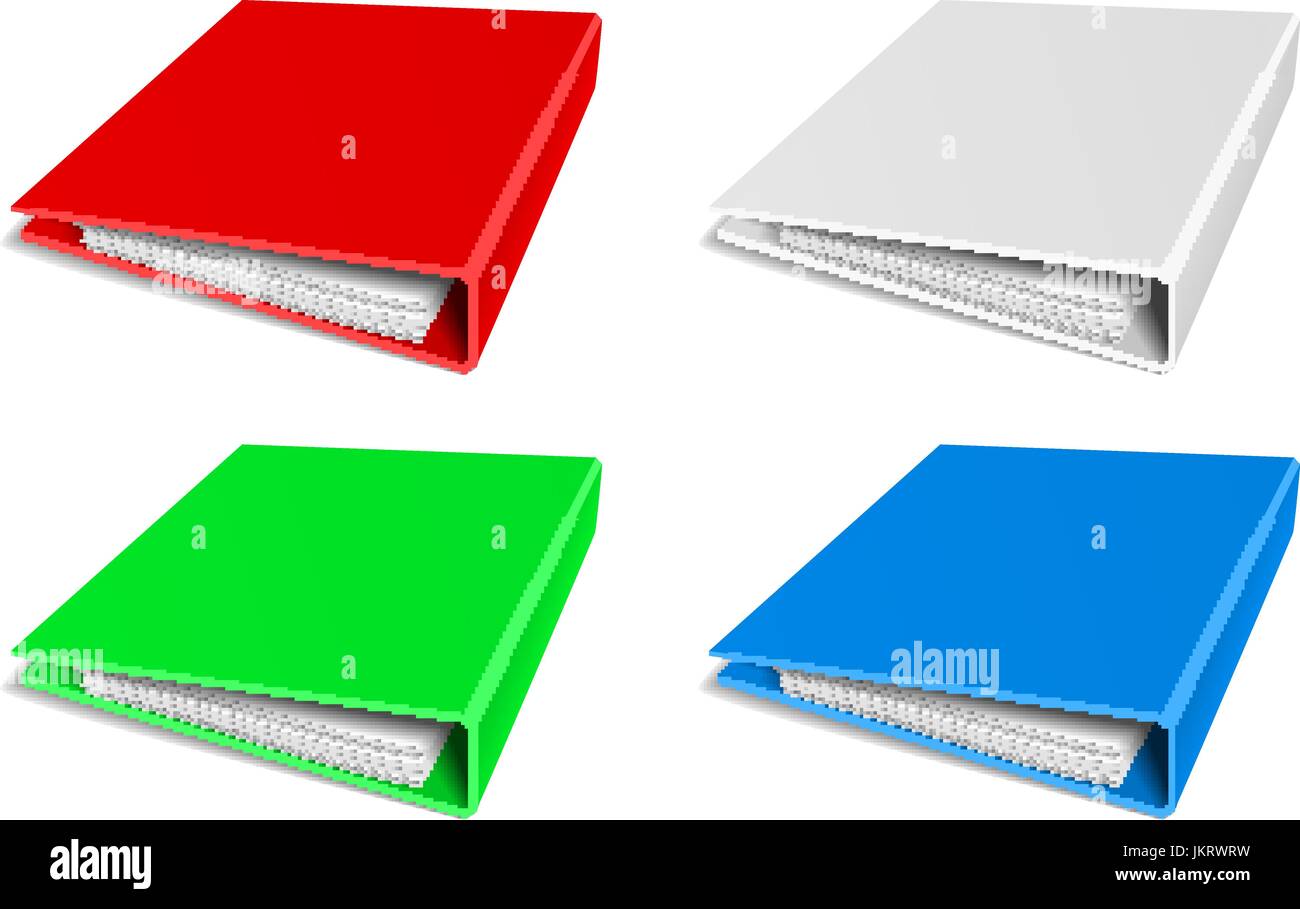 folder color vector icon organizing graphic file Stock Vector Image ...