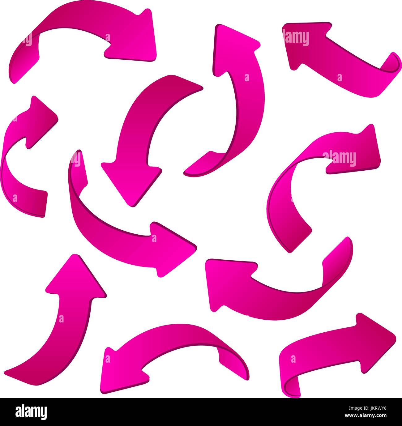 arrow web chart color vector drawing ART Stock Vector Image & Art - Alamy