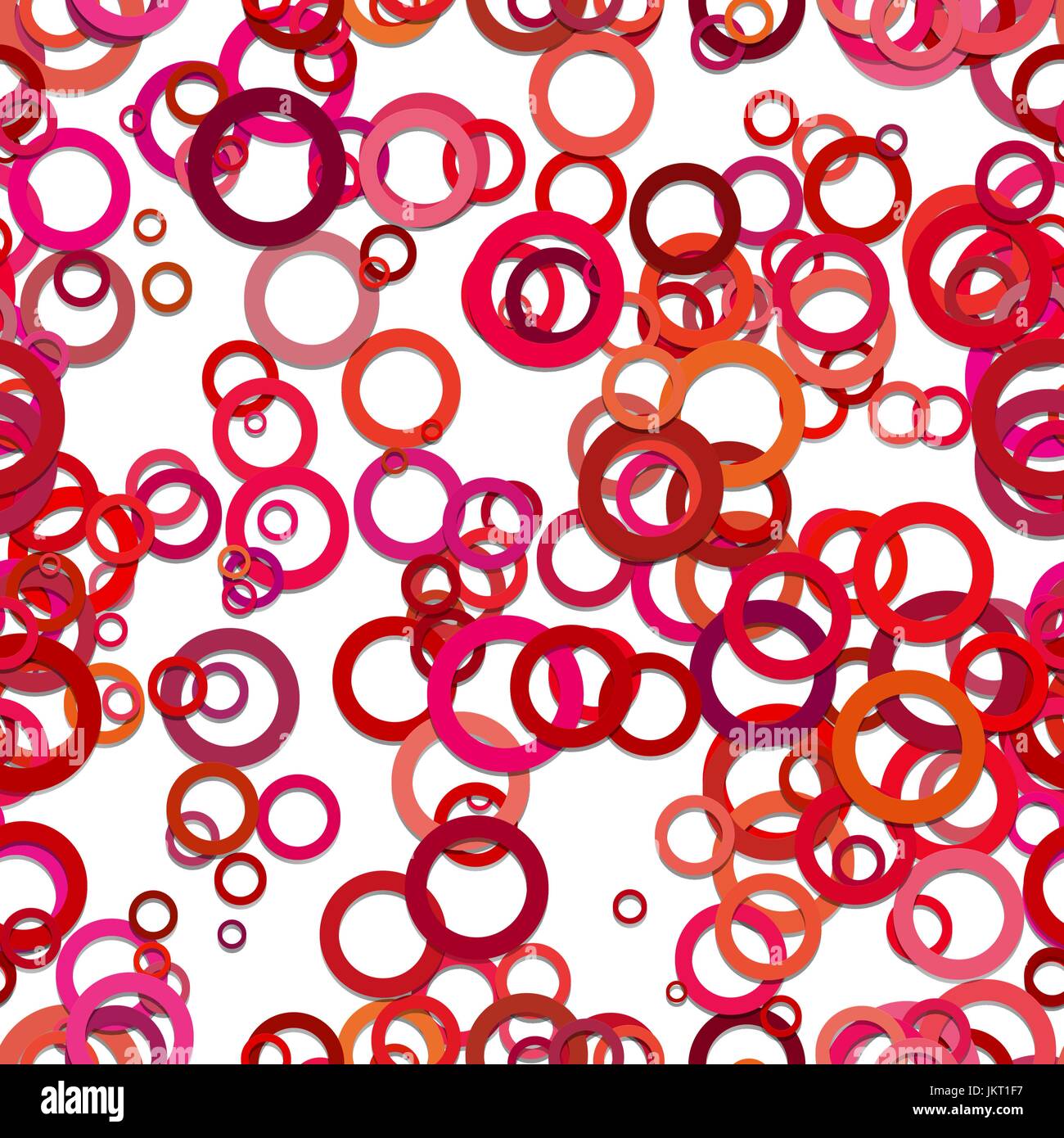 Seamless circle pattern background - vector illustration from rings in ...