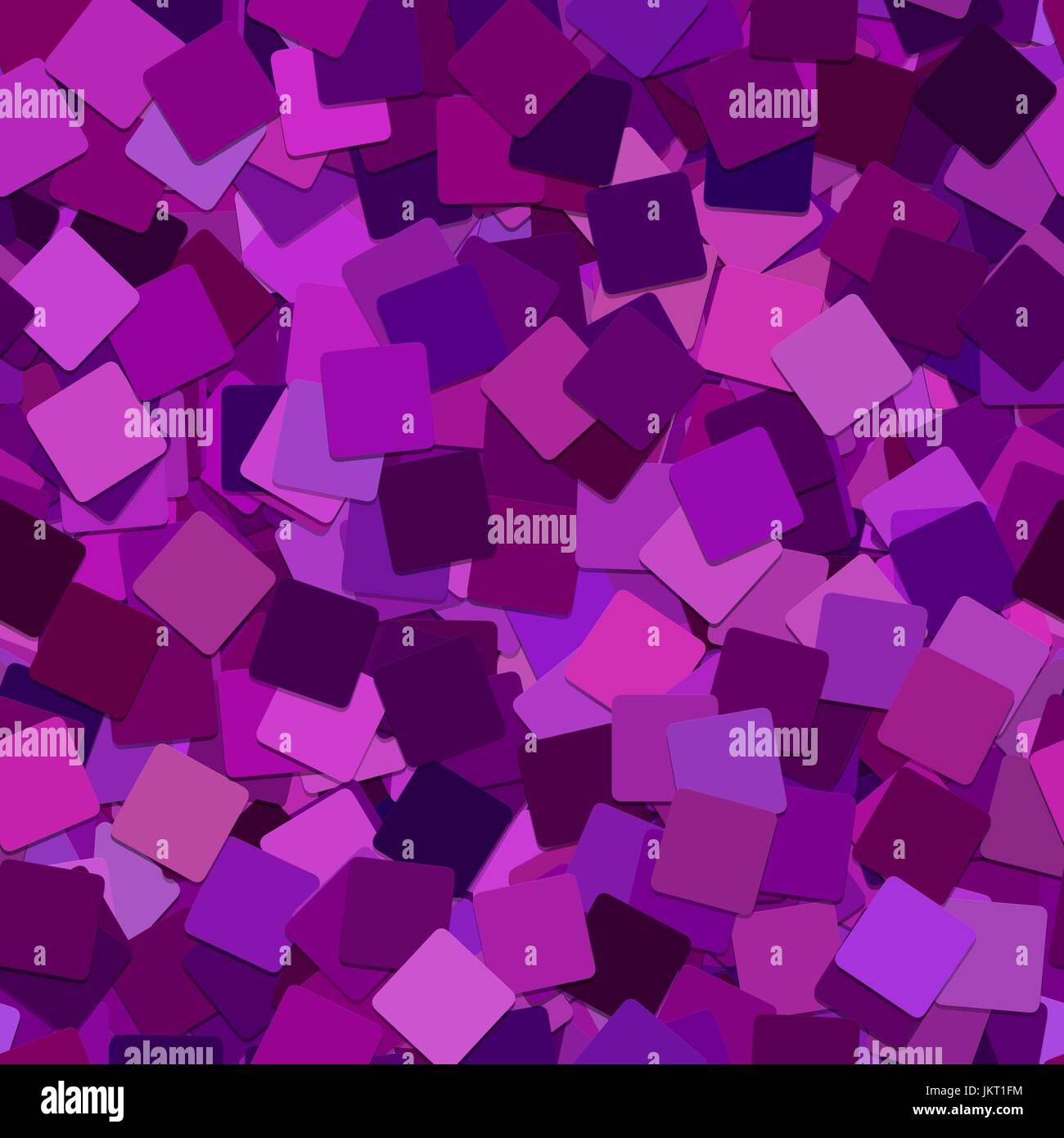 Abstract seamless geometric square background pattern - vector graphic from rotated purple ...