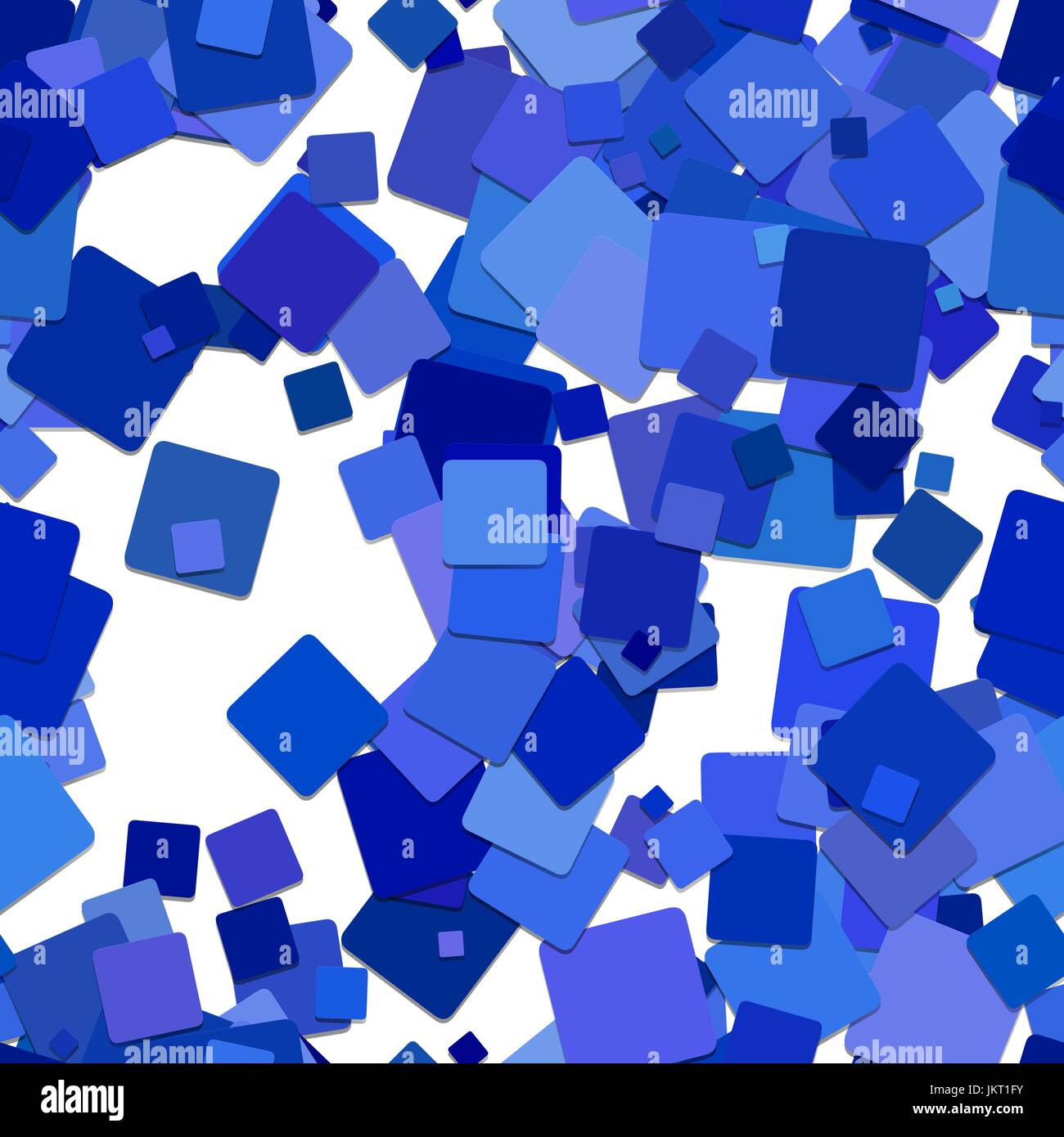 Seamless abstract square pattern background - vector design from rotated blue squares Stock ...