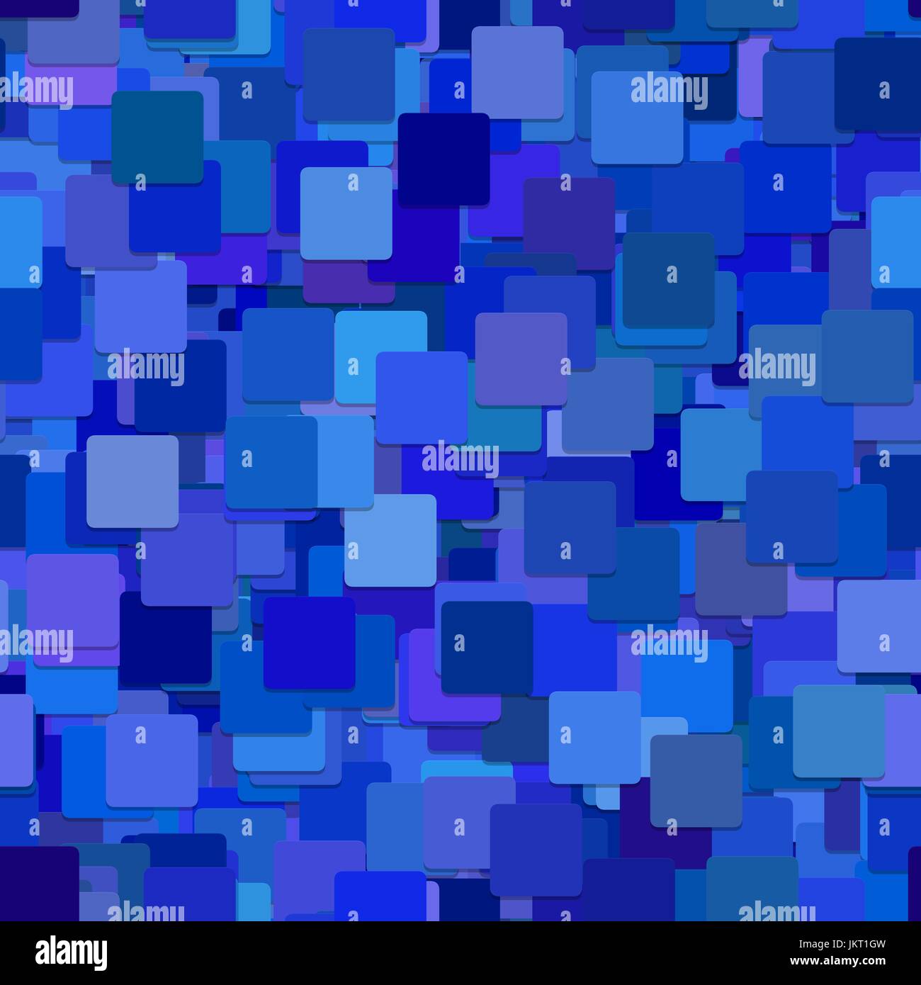 Repeating abstract square pattern background - vector graphic design from blue squares Stock ...