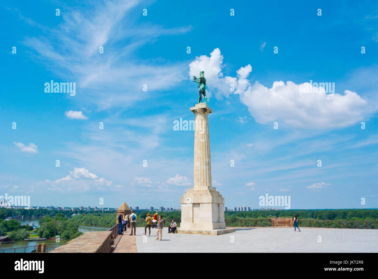 Victor statue belgrade hi-res stock photography and images - Alamy