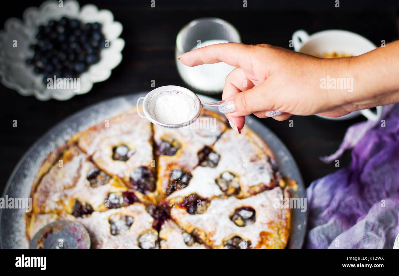 Powder pie hi-res stock photography and images - Alamy