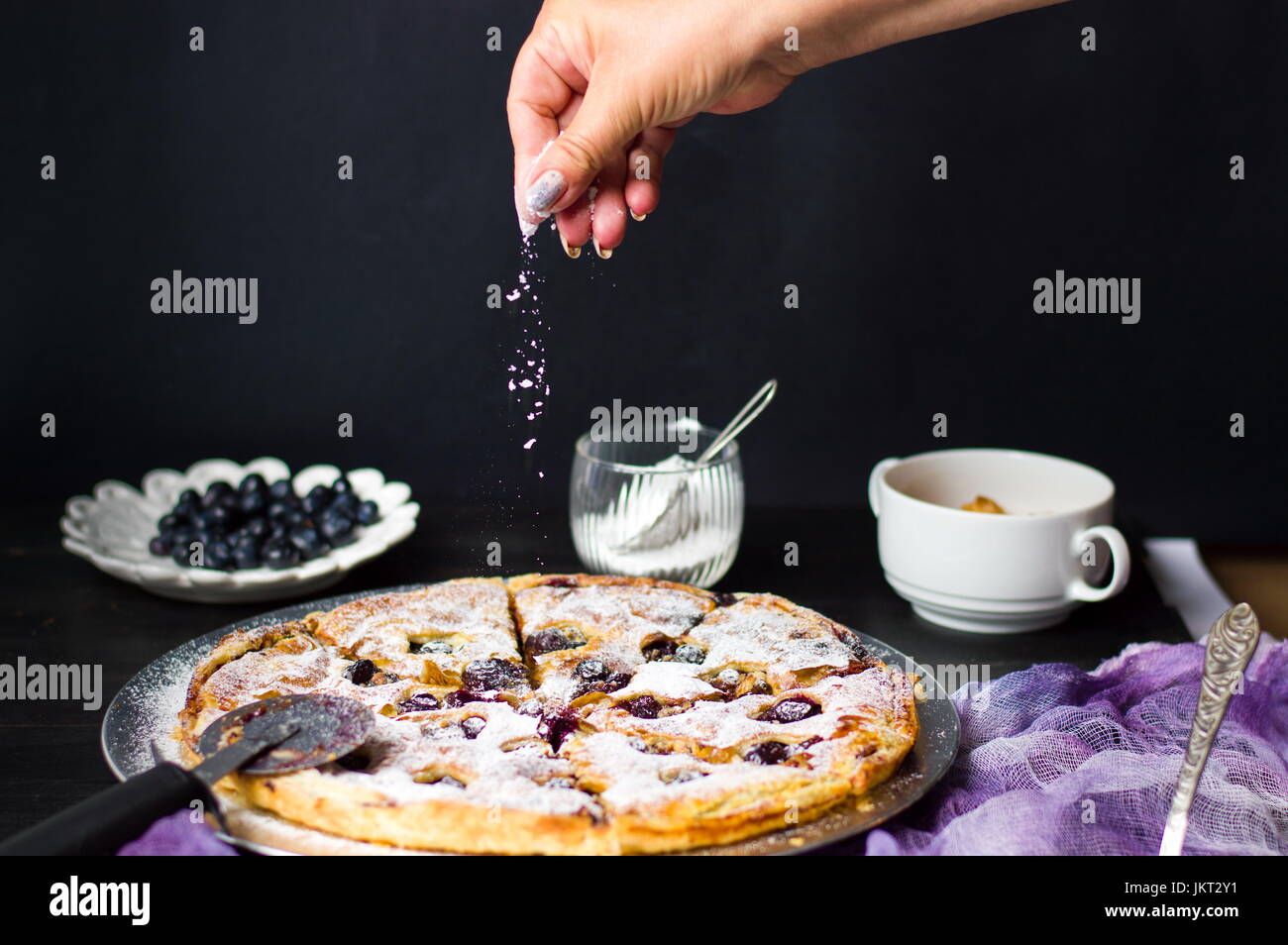 Powder pie hi-res stock photography and images - Alamy