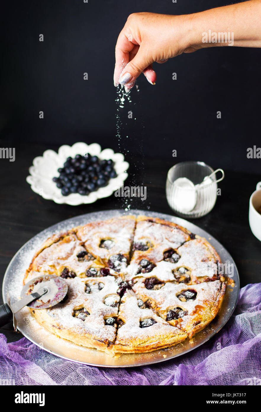 Powder pie hi-res stock photography and images - Alamy