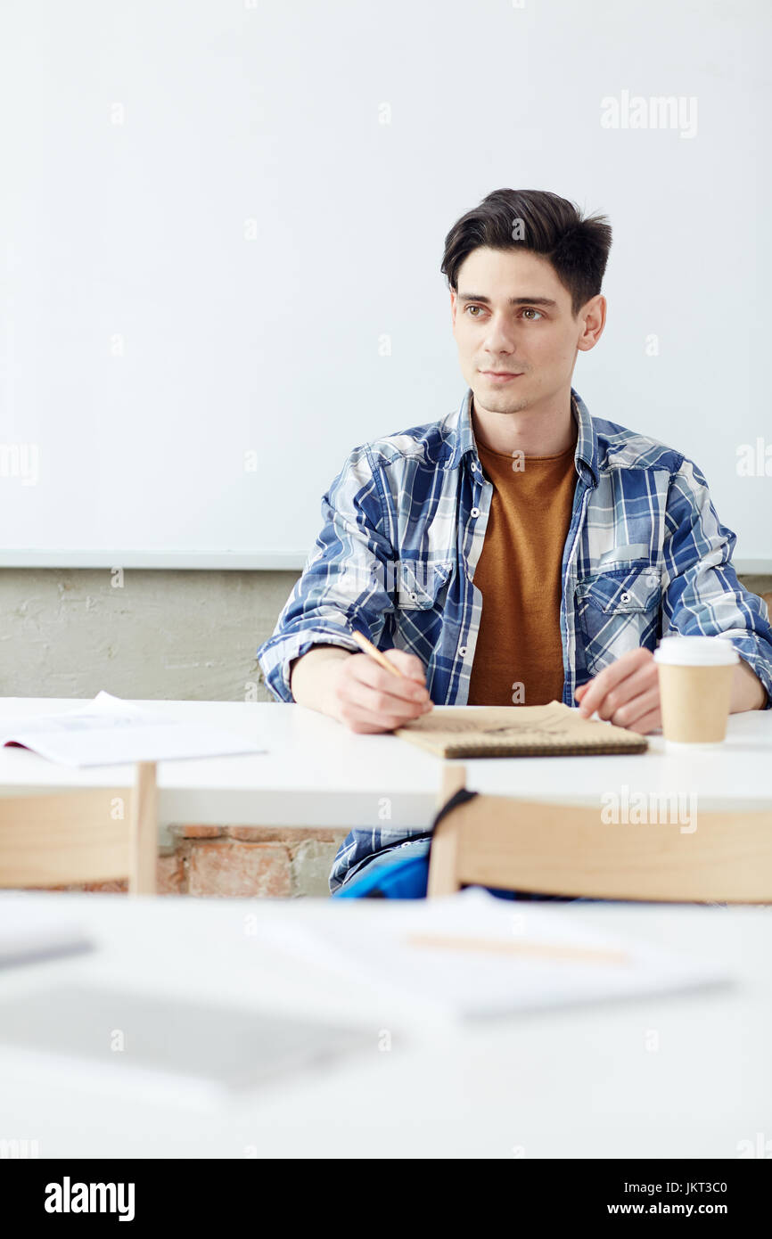 Man brainstorming hi-res stock photography and images - Alamy