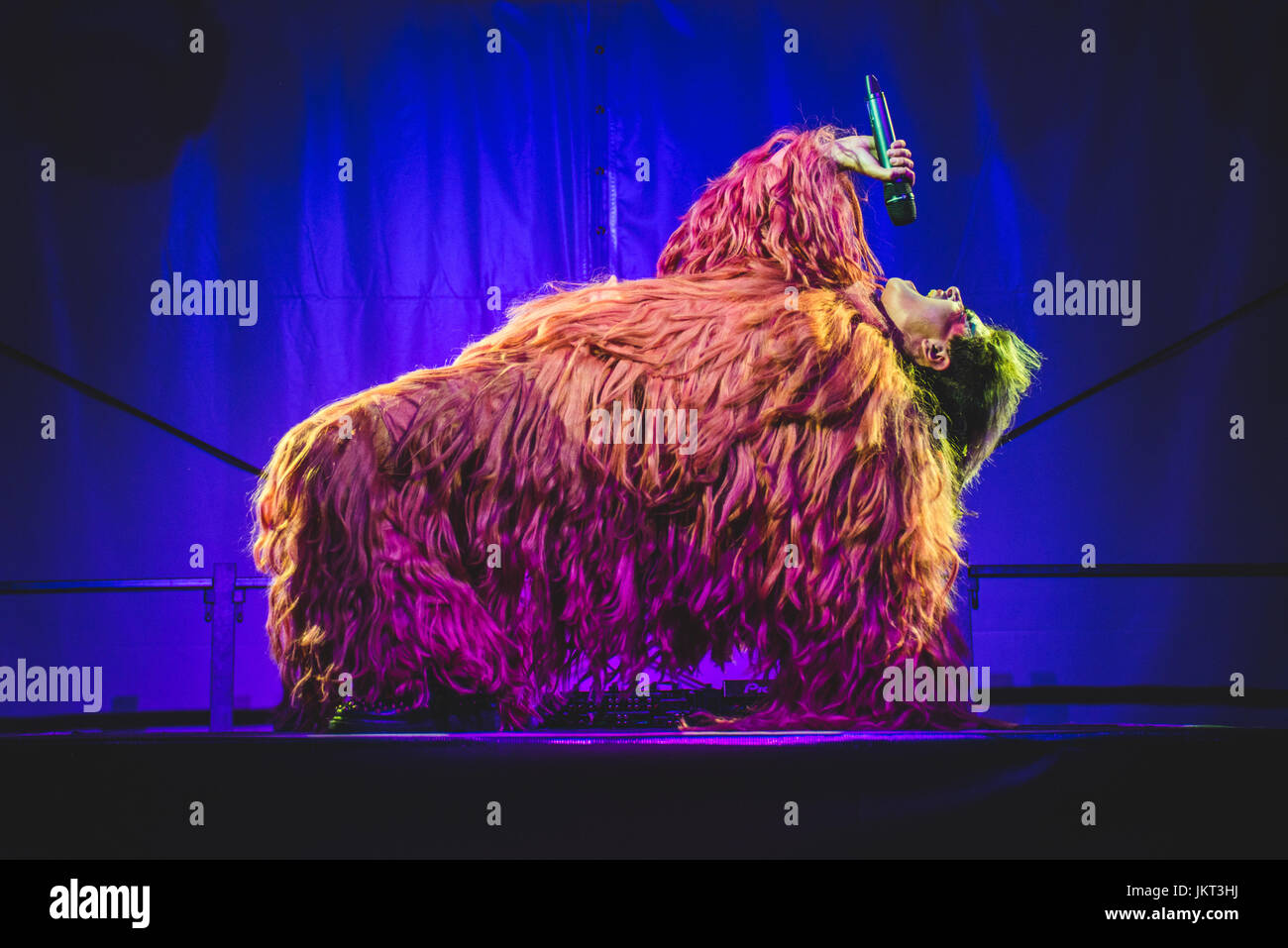 Collegno, Italy. 23rd July, 2017. Merrill Beth Nisker aka Peaches ...