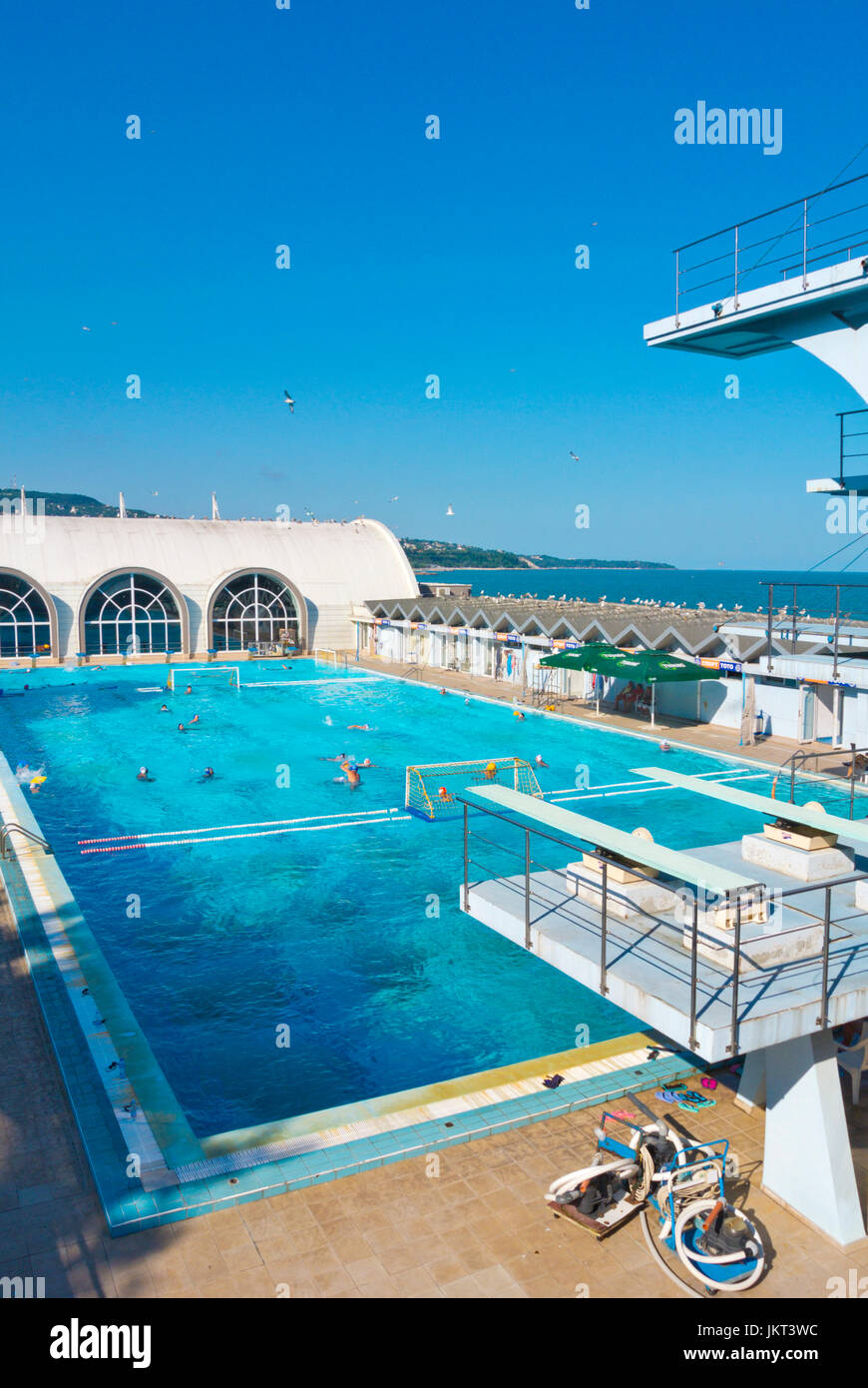 Primorski swimming pool and spa, Varna, Bulgaria Stock Photo - Alamy