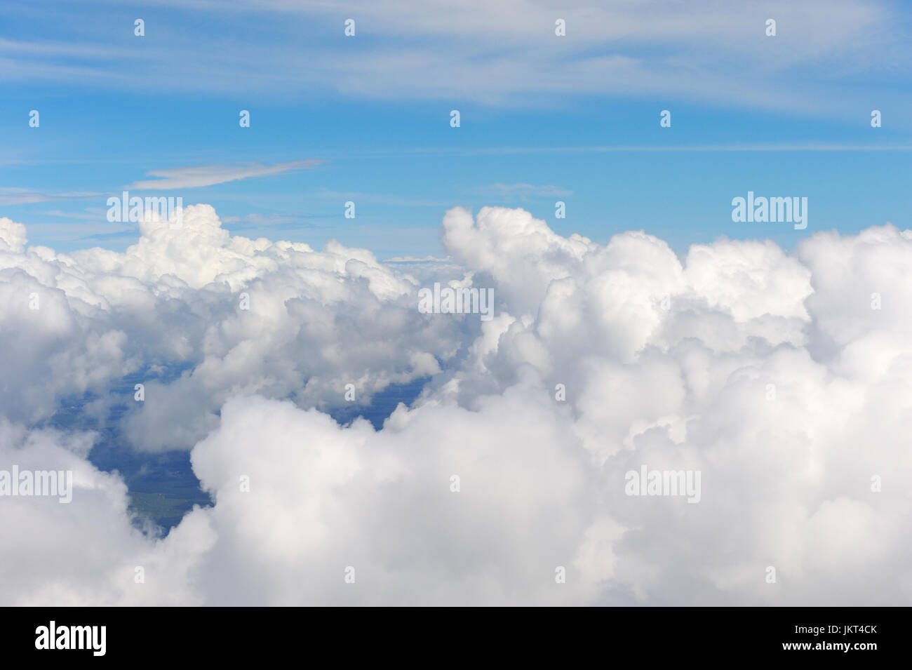 CUMULONIMBUS Clouds and sky view from plane. INDONESIA Stock Photo - Alamy