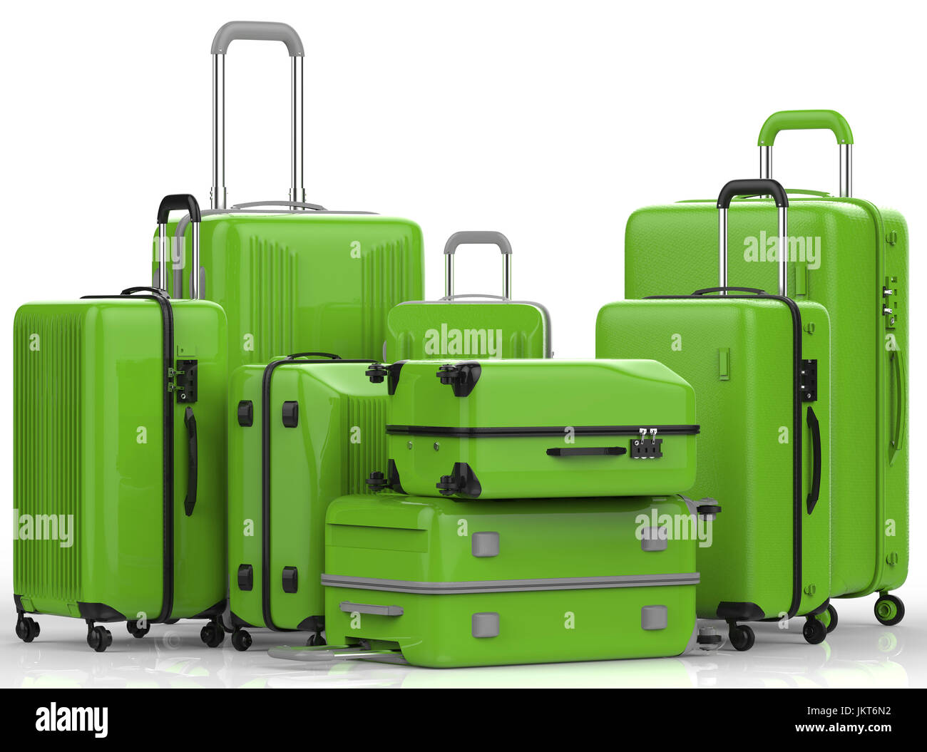 Green plastic trolley hi-res stock photography and images - Alamy