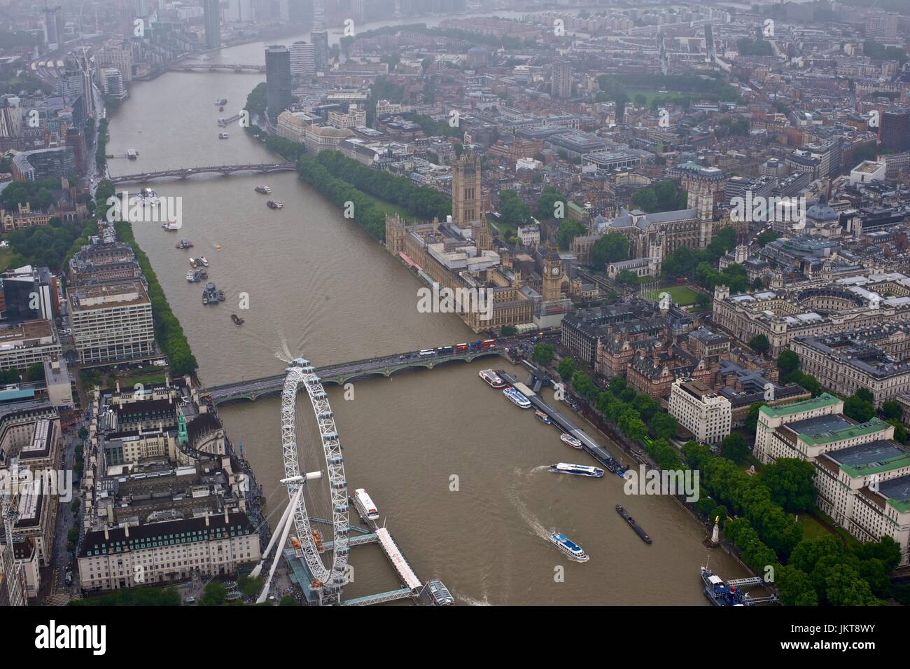 Aerial views over London Stock Photo - Alamy