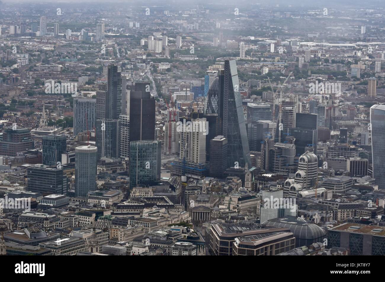 Aerial views over London Stock Photo - Alamy