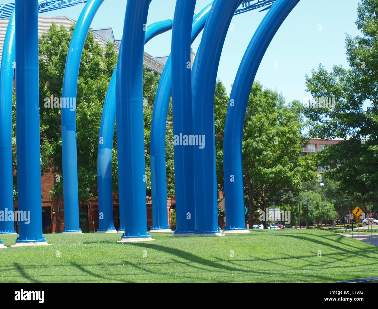 Addison Circle Round About & Park Stock Photo - Alamy