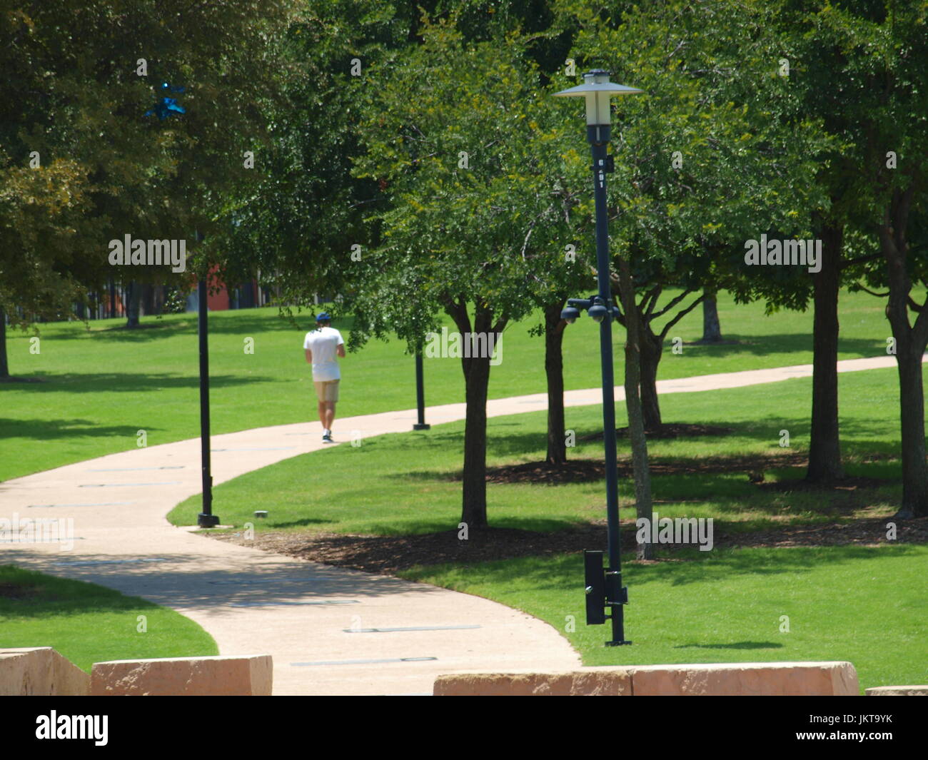 Addison Circle Round About & Park Stock Photo - Alamy