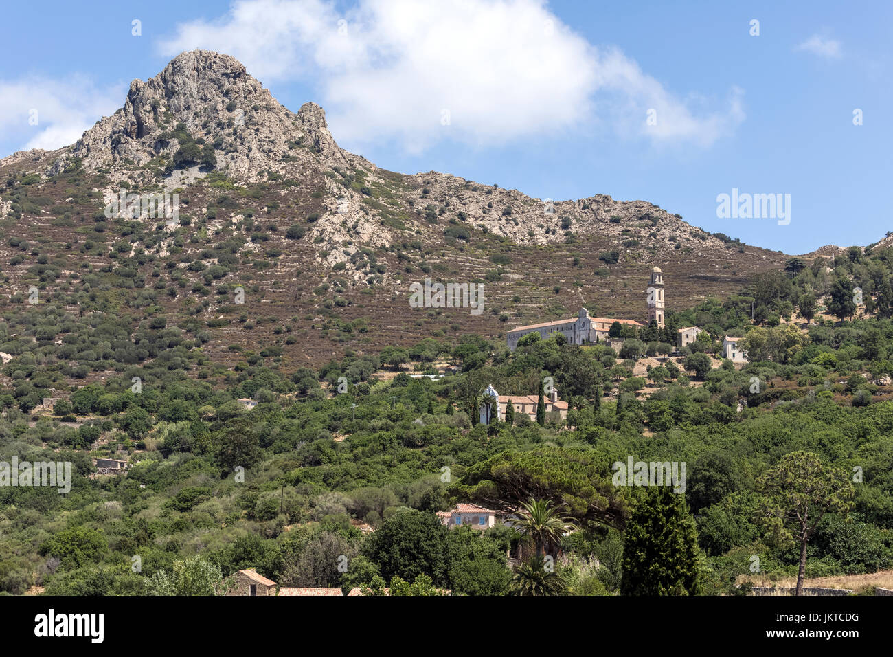 Couvent de Corbara, Corbara, Corsica, France Stock Photo - Alamy