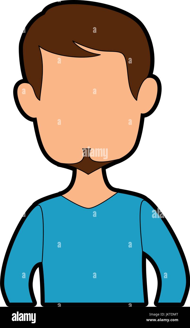 Man cartoon profile Stock Vector Image & Art - Alamy
