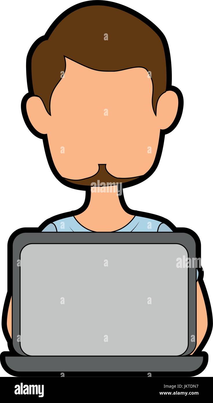 Man cartoon profile Stock Vector Image & Art - Alamy